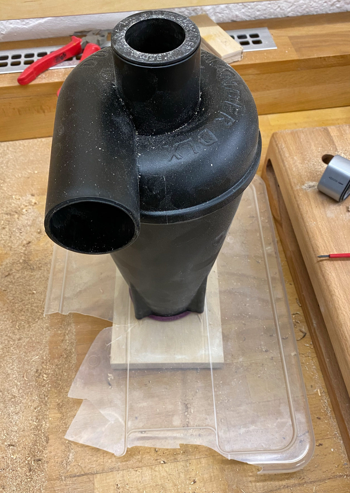 Projekt: Zyklonabscheider für die Werkstatt – www.bastel-bastel.de